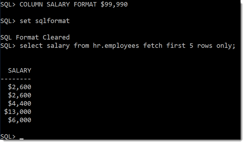 SQLcl جايگزين مناسب براي SQL Plus